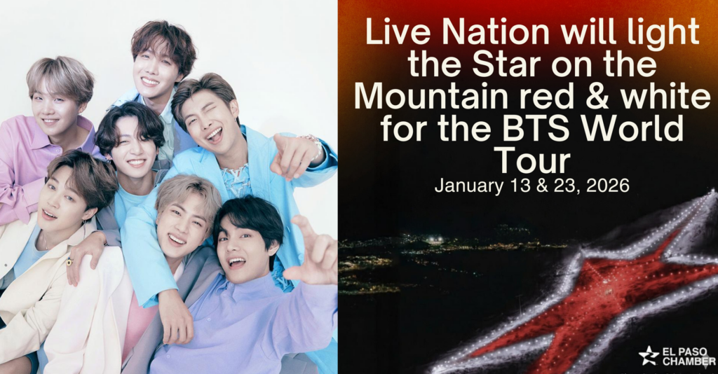 BTS en El Paso: La ciudad se ilumina para la gira mundial - Noticias ...